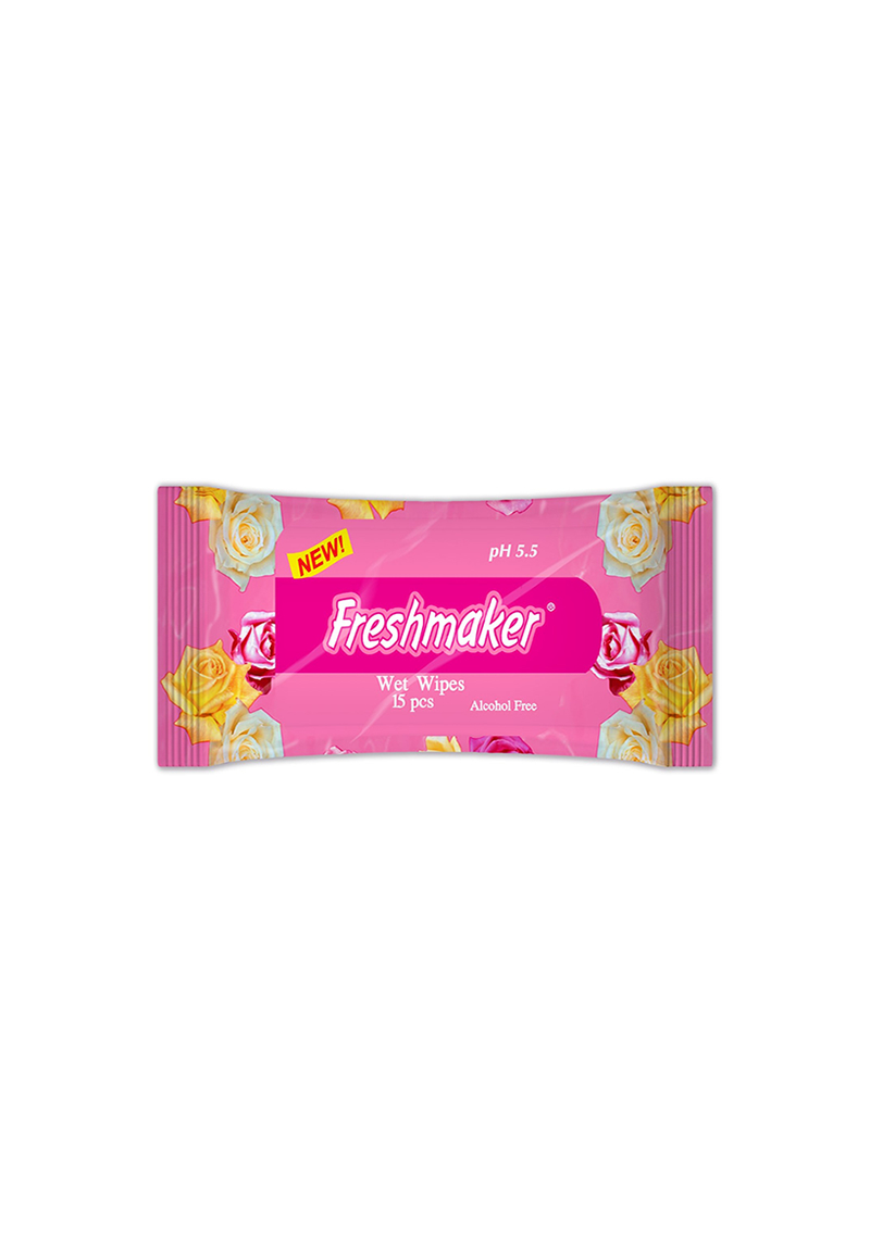 FRESHMAKER WET TOWEL WIPES 15PCS | S H AMON